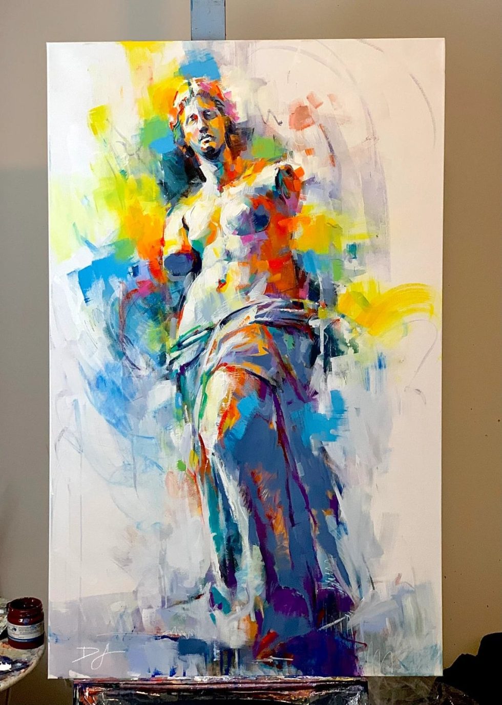 Venus De Milo - Original Painting | Dimitri Sirenko Art